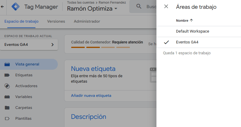 ¿Qué es y para qué sirve Google Tag Manager? | Ramón Optimiza ...